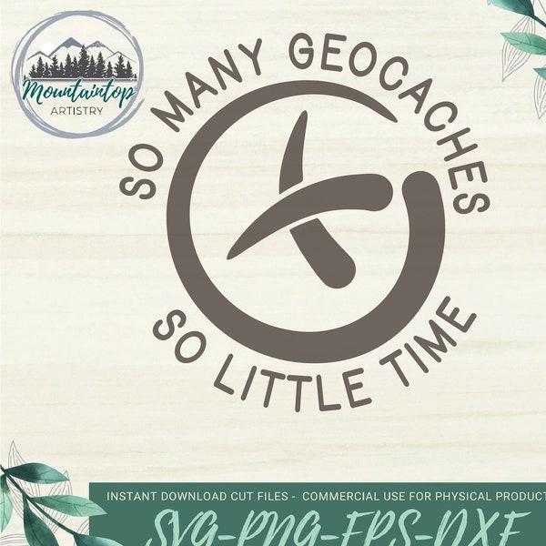 Geocaching Svg File - Etsy