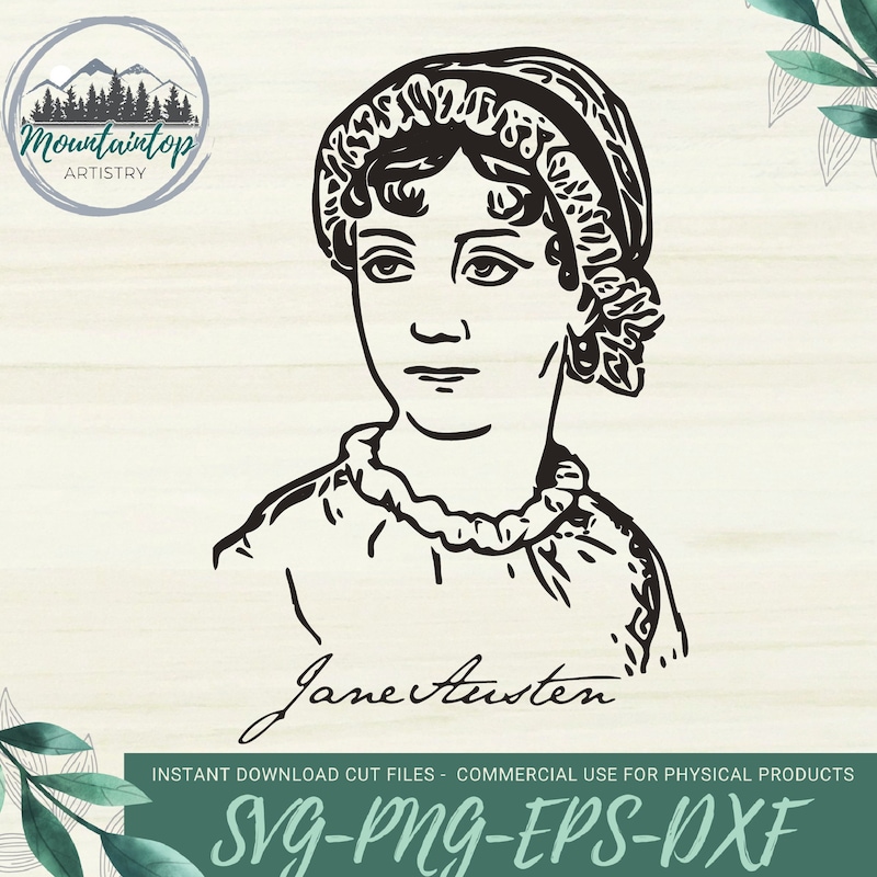 Jane Austen Collage - Etsy