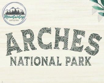 Utah Arches Svg - Etsy