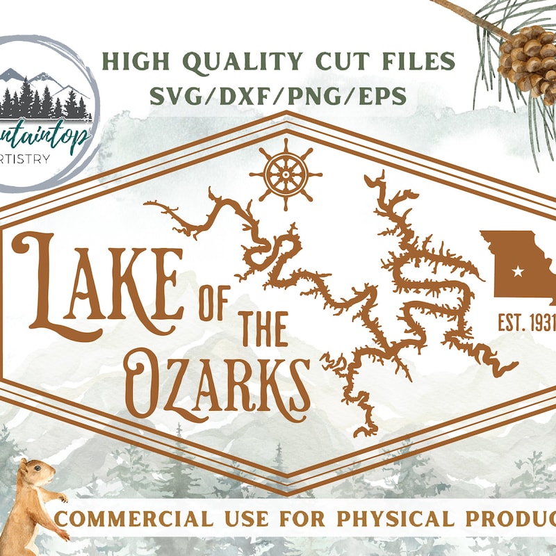 Lake of the Ozarks - Etsy