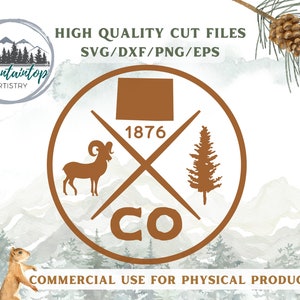 Colorado Shirt PNG Mountain Decal Colorado Hat Patch SVG Colorado Gift ...