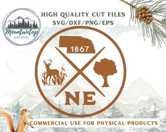 Nebraska SVG, Nebraska Cut File, Nebraska DXF, Nebraska PNG, Nebraska ...