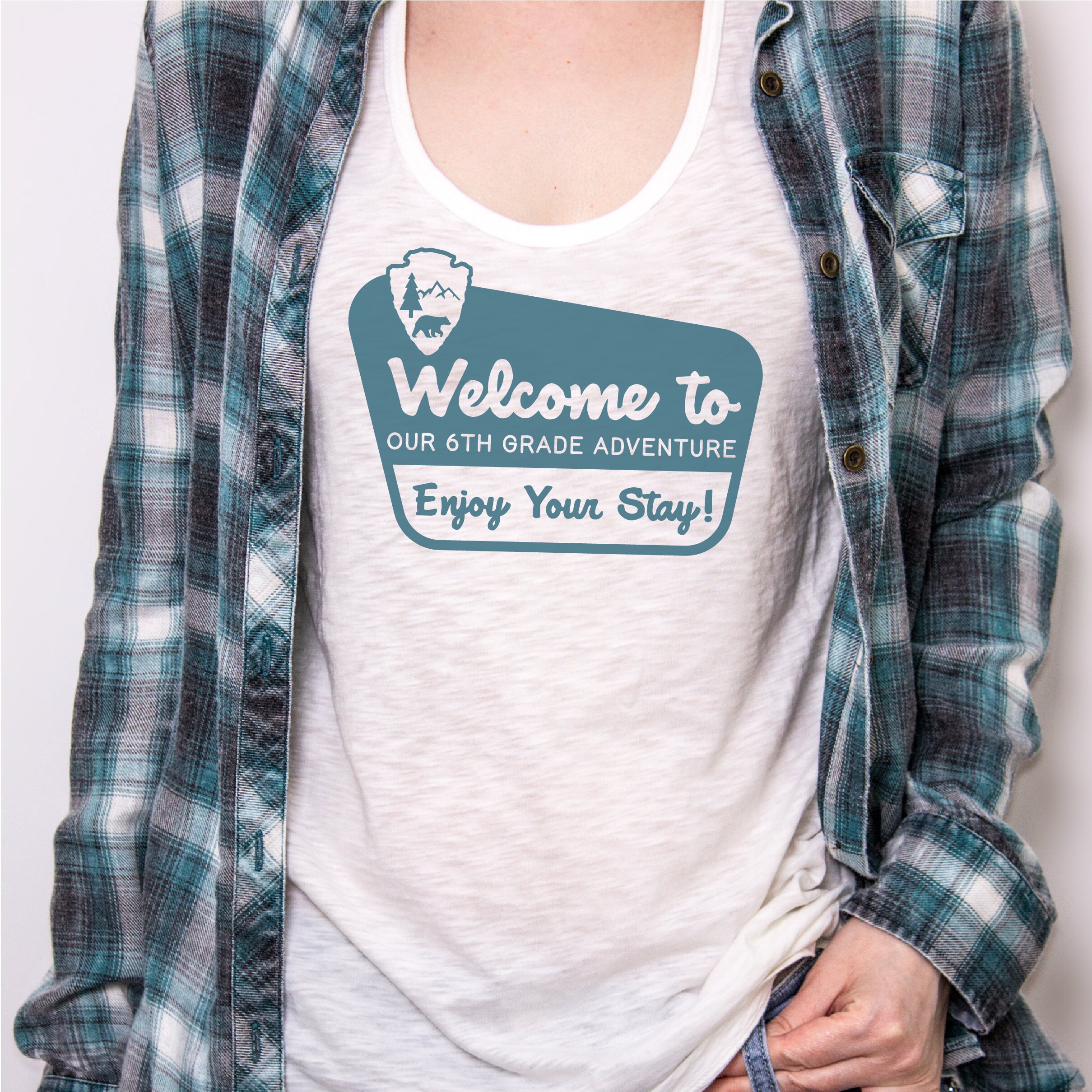 6th Grade Welcome Sign National Park Classroom Decor Nature Theme Class ...