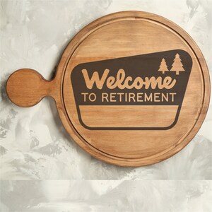 Welcome to Retirement Sign National Park Gift Retirement Party Decor ...