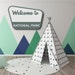 Welcome to National Park Sign Customizable Woodland Nursery Decor ...