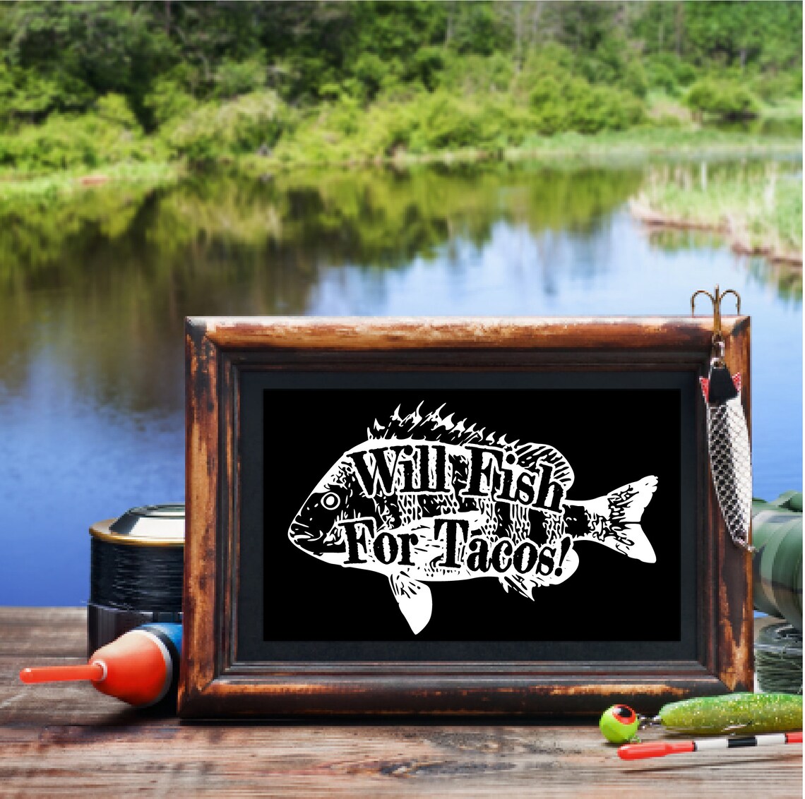 Sheepshead SVG Fish SVG Will Fish for Tacos - Etsy
