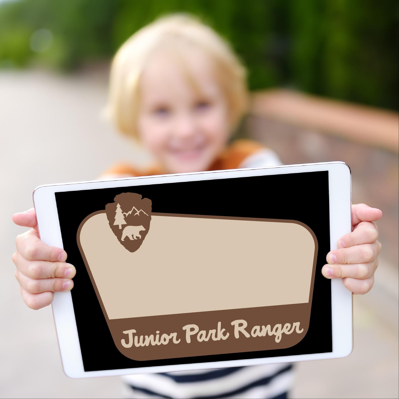 Junior Park Ranger Name Sign Classroom Name Tags One Happy Camper ...