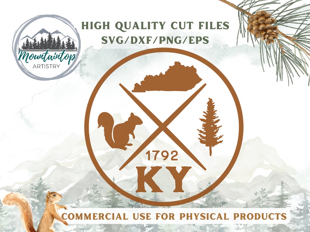 Kentucky SVG, Kentucky Gifts, Kentucky Wall Art - Etsy