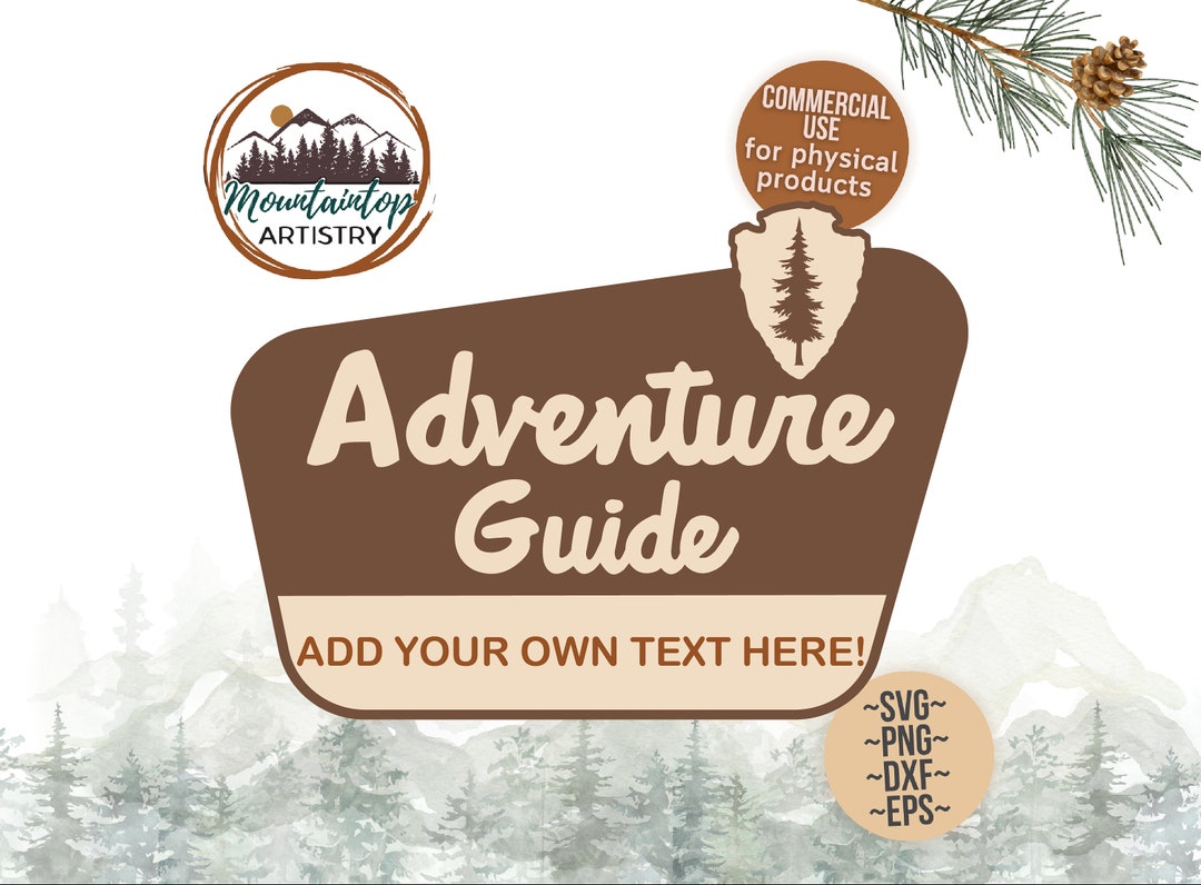 National Park Theme Customizable Sign National Forest Decor Adventure ...