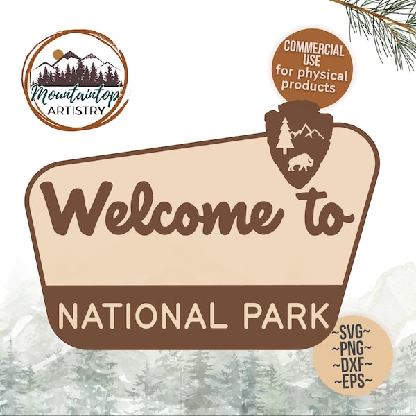 Custom National Park Sign - Etsy