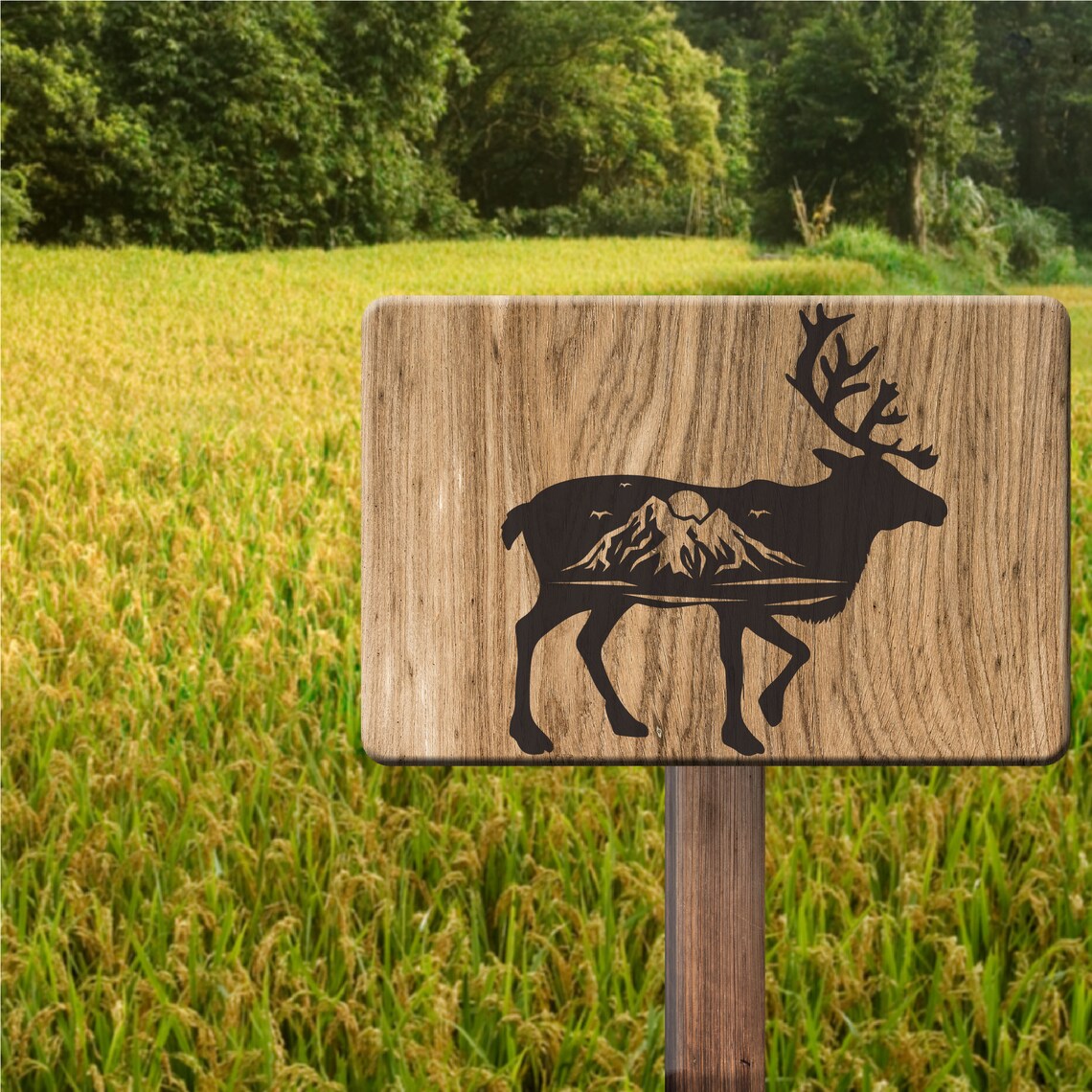 Caribou SVG Alaska Caribou SVG Mountain Tundra Caribou - Etsy