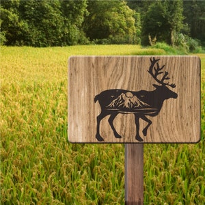 Caribou SVG, Alaska Caribou SVG, Mountain Tundra Caribou, Caribou Gift ...