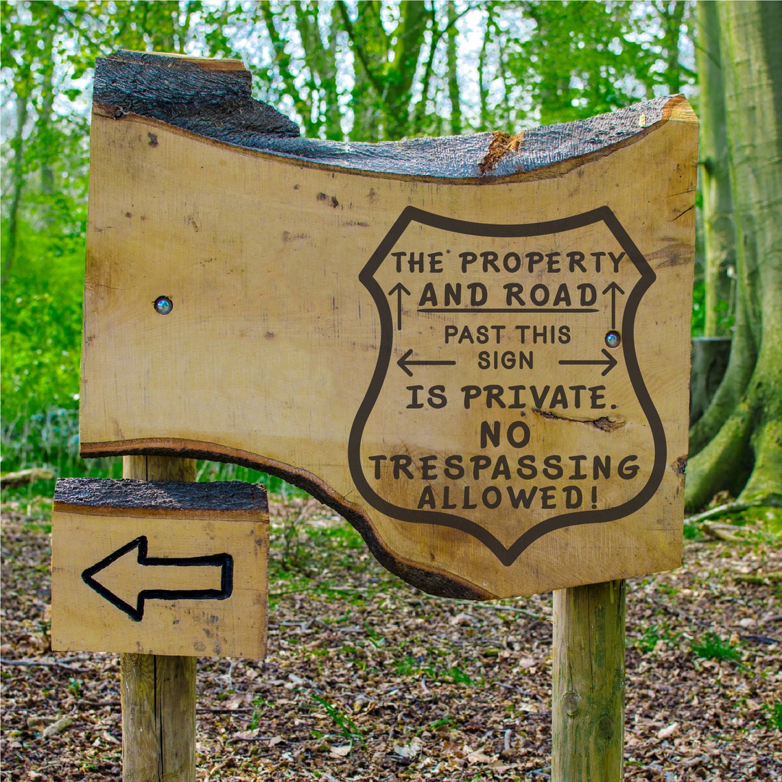 National Forest Service Sign SVG Private Property Sign SVG - Etsy