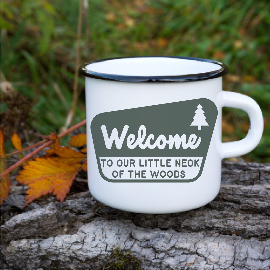 Welcome Home SVG Welcome to Our Neck of the Woods SVG Forest | Etsy