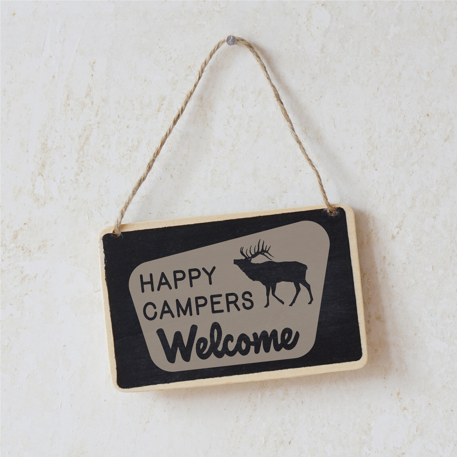 Happy Campers Welcome Sign SVG Forest Service Sign Camper Decor Welcome ...
