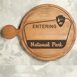 Customizable National Park Sign Editable Nursery Sign Woodland Baby ...