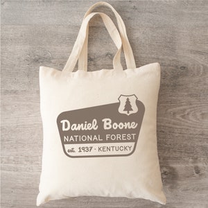 Daniel Boone National Forest Gift for Hikers Mountain Wall Art Kentucky ...