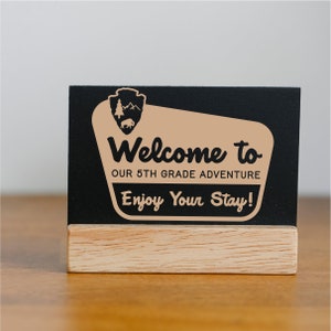 Classroom Adventure Sign National Park Theme Classroom Decor Adventure ...