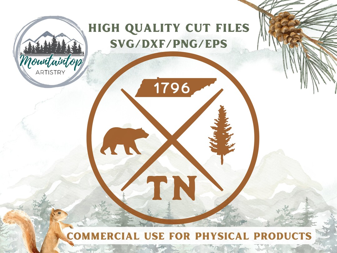 Tennessee SVG, Tennessee Gifts, Tennessee Wall Art - Etsy