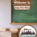Classroom Welcome Sign Adventure Class Theme 4th Grade Sign Welcome to ...