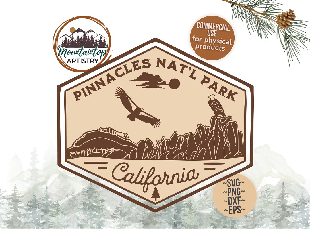 Pinnacles National Park California Condors SVG Pinnacles National Park ...
