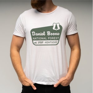 Daniel Boone National Forest Gift for Hikers Mountain Wall Art Kentucky ...