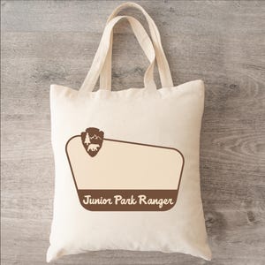 Junior Park Ranger Name Sign Classroom Name Tags One Happy Camper ...