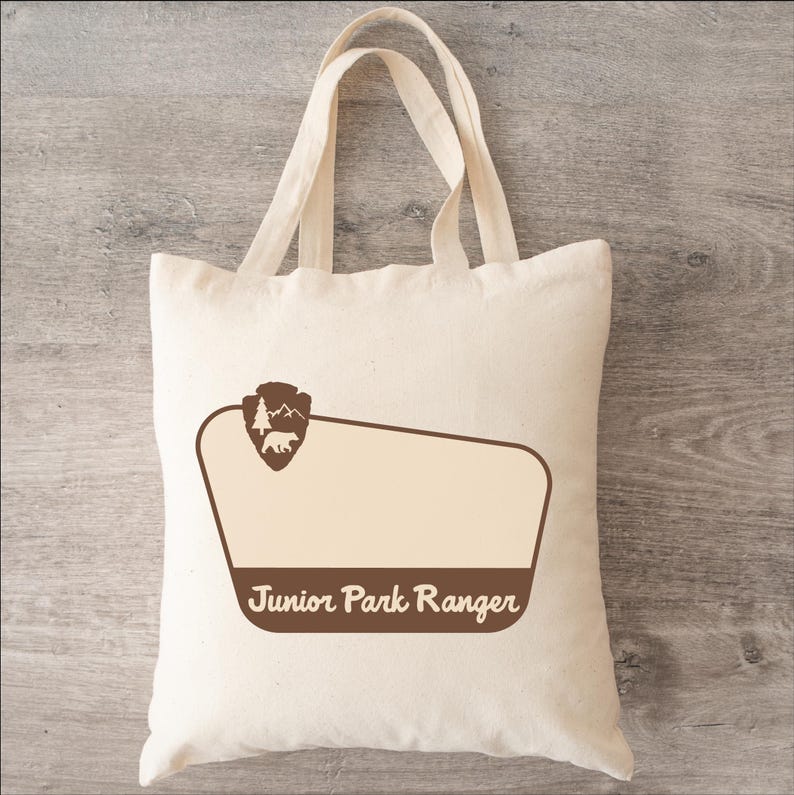 Junior Park Ranger Name Sign Classroom Name Tags One Happy Camper ...