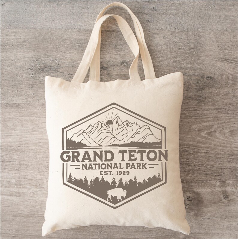 Grand Teton National Park SVG Files for Shirts Wyoming PNG Grand Teton ...