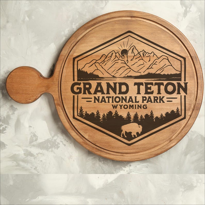 Grand Teton National Park SVG Files for Shirts Wyoming PNG Grand Teton ...