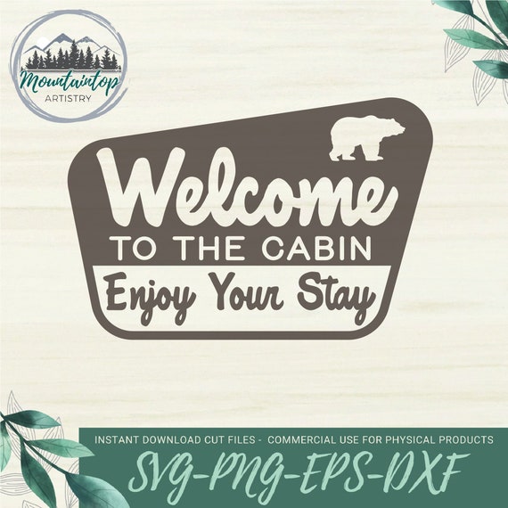 Welcome Sign for Front Porch National Forest Service Sign - Etsy