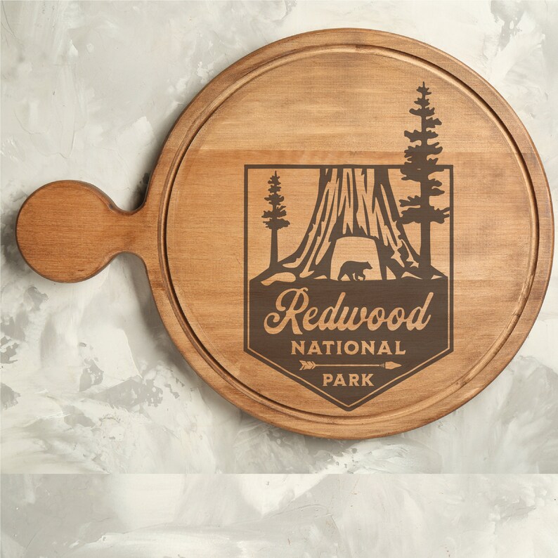 Redwood National Park SVG, Redwood National Park Gifts, Redwoods Wall ...
