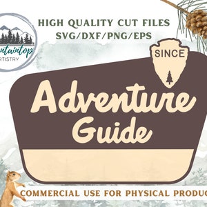 Adventure Guide Sign National Park Theme Woodland Baby Shower Forest ...