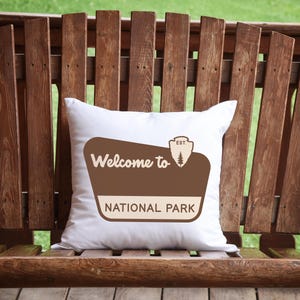 National Park Sign Customizable Woodland Nursery Decor Camping Birthday ...