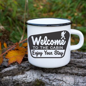 Welcome to the Cabin Sign PNG Sasquatch Welcome Sign SVG Bigfoot ...