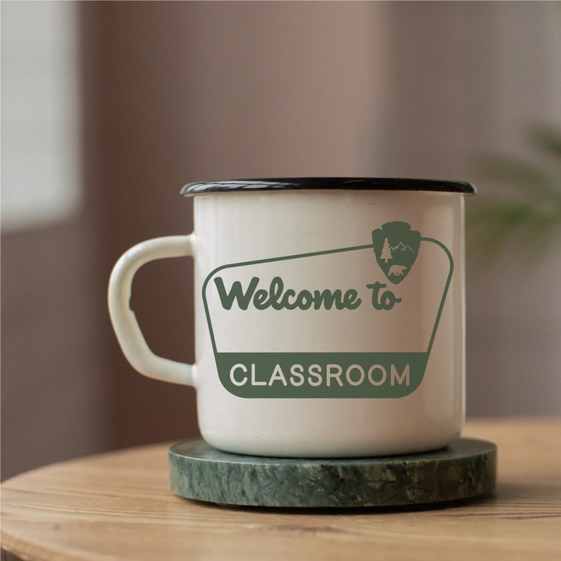 Welcome to Class National Park Sign Classroom Woodland Wall Art Gift ...