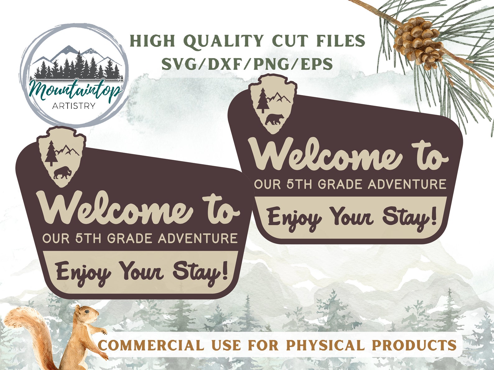 Classroom Adventure Sign National Park Theme Classroom Decor Adventure ...