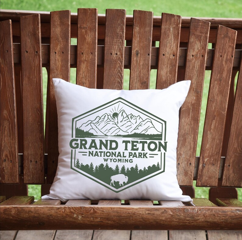 Grand Teton National Park SVG Files for Shirts Wyoming PNG Grand Teton ...
