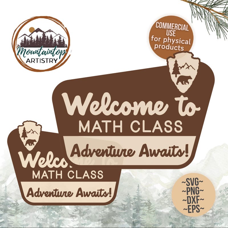 Math Sign - Etsy