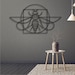 Vitruvian Bee SVG, Save the Bees, Vitruvian Man Da Vinci Wall Art Decal ...