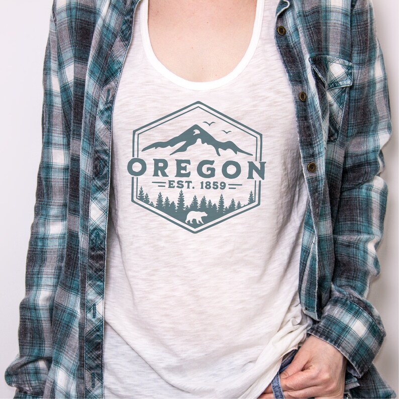 Oregon SVG Oregon Mountains Oregon State SVG Mountains SVG - Etsy