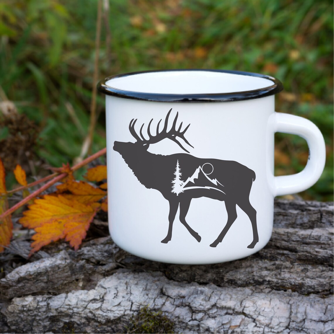 Bugling Elk SVG Elk Mountain SVG Mountain Elk Silhouette - Etsy