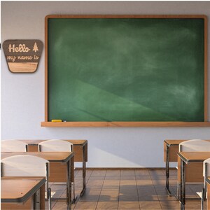 Hello My Name is Name Tag, National Park Name Tag, National Forest Name ...