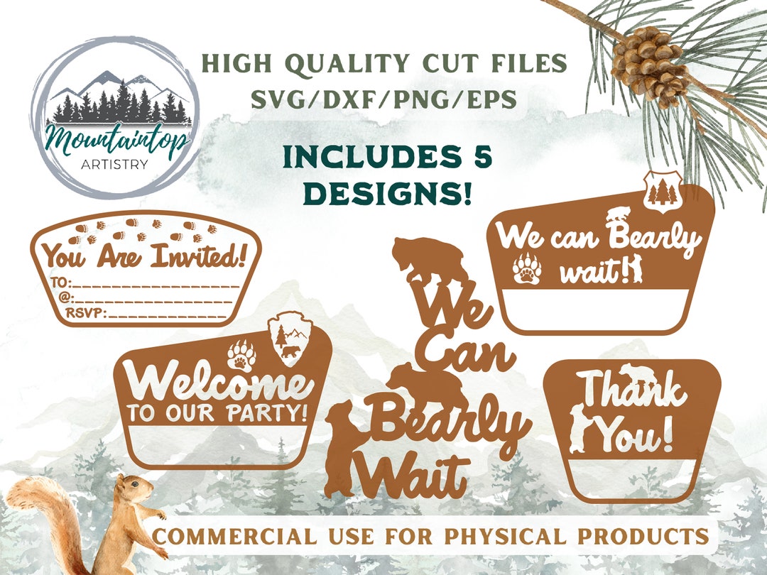 We Can Bearly Wait, We Can Bearly Wait Sign, We Can Bearly Wait Baby ...