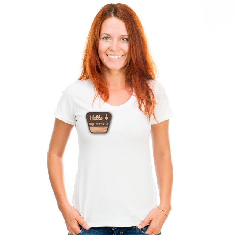 Hello My Name is Name Tag, National Park Name Tag, National Forest Name ...