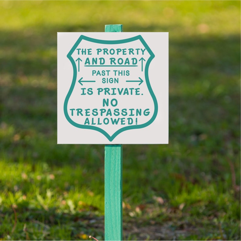 National Forest Service Sign SVG Private Property Sign SVG - Etsy