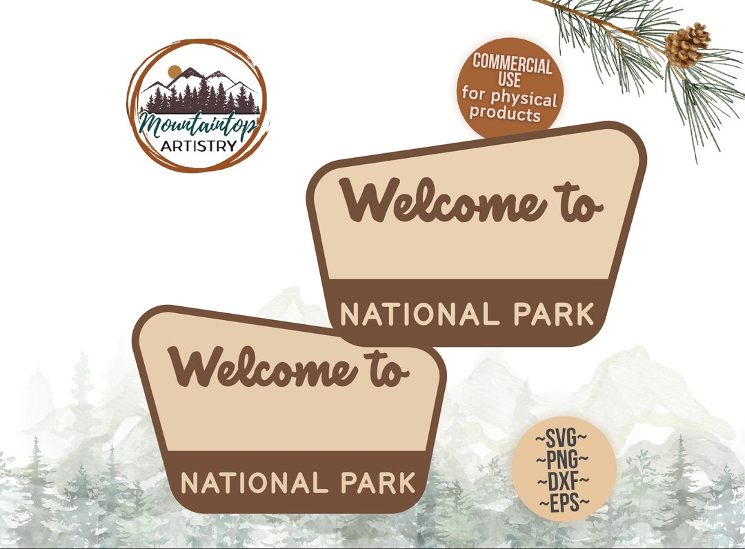 Welcome to National Park Sign Customizable Woodland Nursery Decor ...