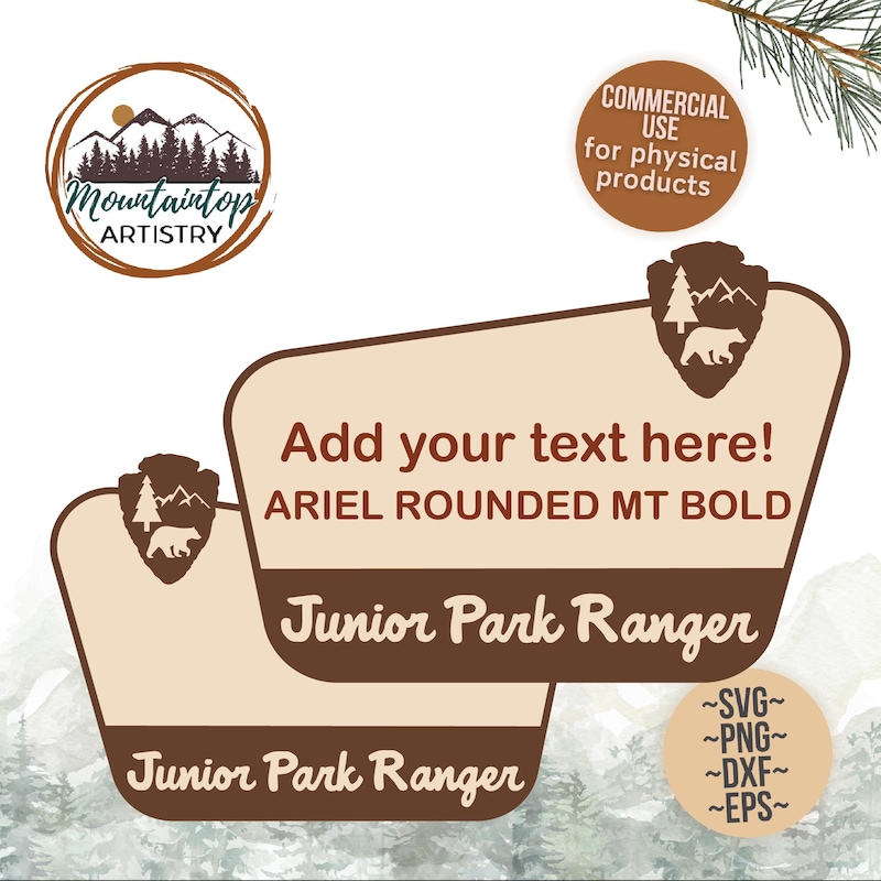 Park Ranger Badge - Etsy