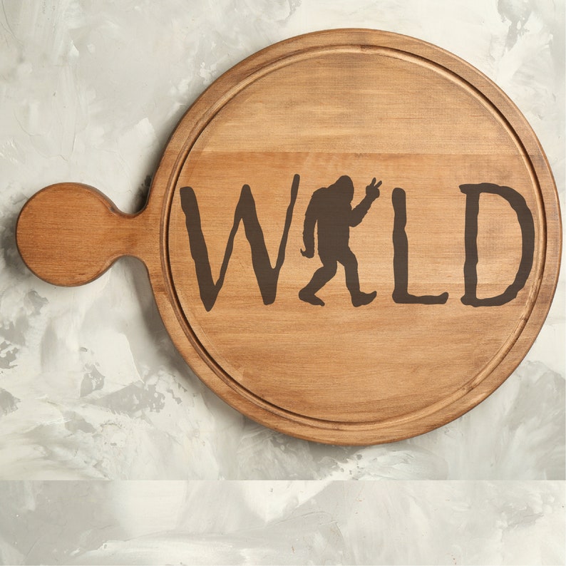 Bigfoot SVG Sasquatch Gifts Bigfoot Decor Gifts for Hikers - Etsy