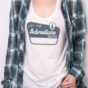 Let the Adventure Begin Sign Customizable National Park Sign - Etsy